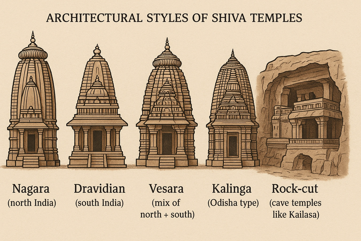 Discover the Architectural Style of Shiva Temples